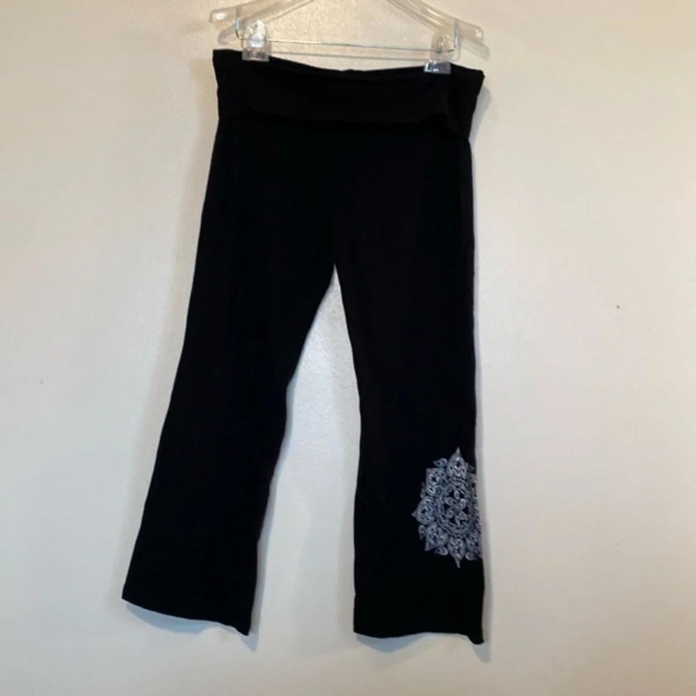 Love | Pants & Jumpsuits | Love Kys Karma Roll Down Black And White ...